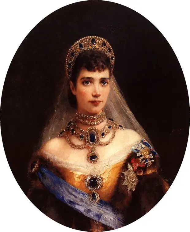 Painting Portrait of the Empress