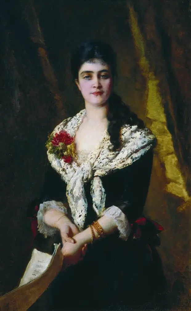 Artista Konstantin Egorovich Makovsky.