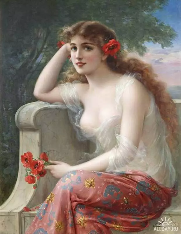 Női szépség Emile Vernon szemében