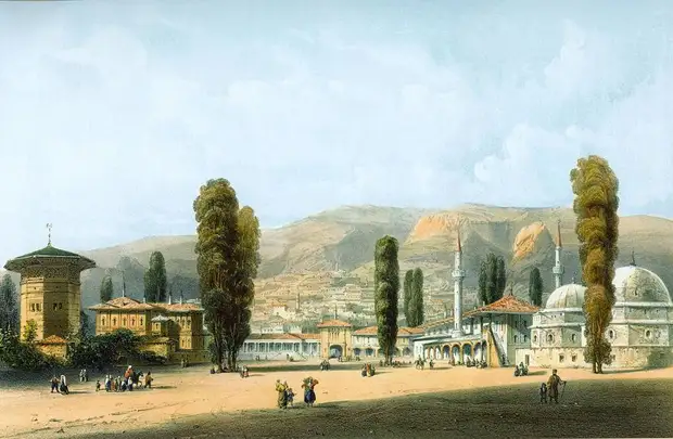 Fajl: Carlo Bossoli. Khan's palace.jpg