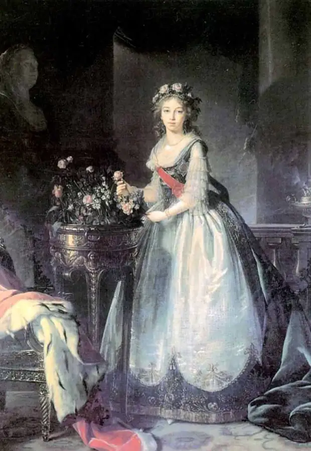 Rəssam Vigee-Lebrun Marie-Louise-Elisabeth