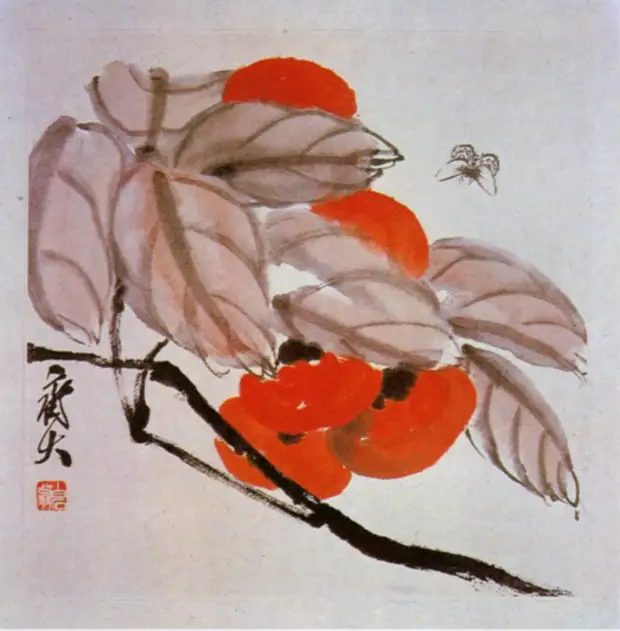 Artist Qi Bai Shi a phaentio guohua