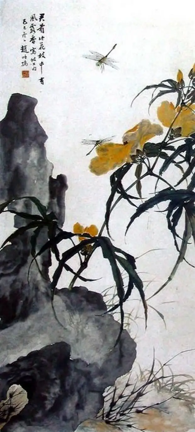 Artist Qi Bai Shi a phaentio guohua