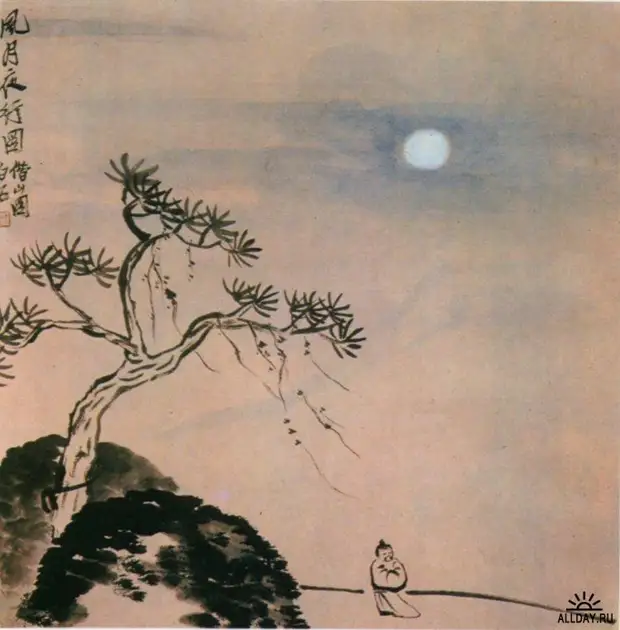 Artist Qi Bai Shi a phaentio guohua