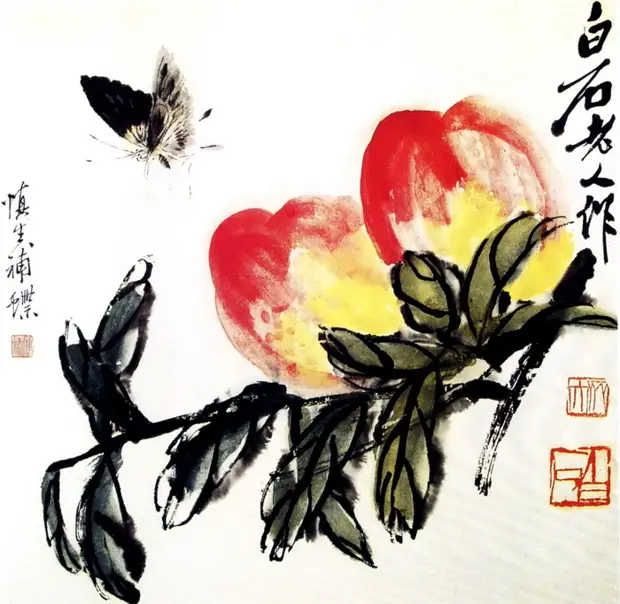 Artist Qi Bai Shi a phaentio guohua