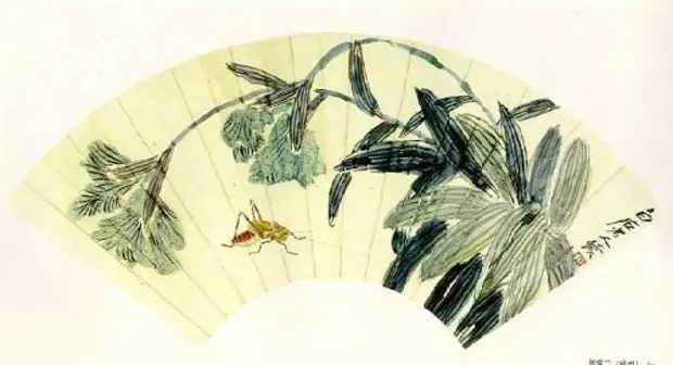 Artist Qi Bai Shi a phaentio guohua