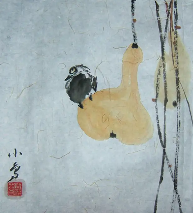 Artis Qi Bai Shi lan lukisan guohua