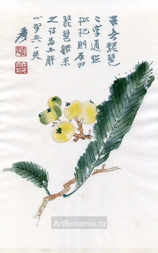 Artist Qi Bai Shi a phaentio guohua