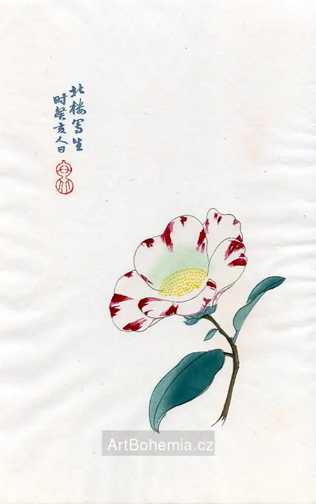 Artis Qi Bai Shi lan lukisan guohua