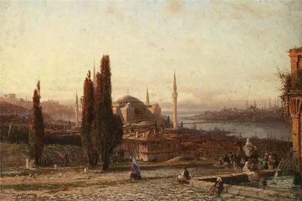 En Istanbulo, Konstantinopolo.