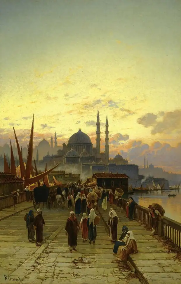 En Istanbulo, Konstantinopolo.