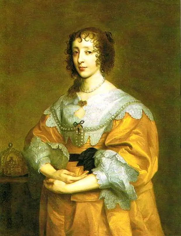 Van Dyck. Henriette Maria