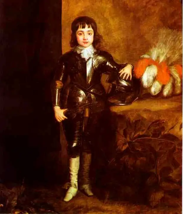 Van Dyck. Karl 2 khi còn nhỏ