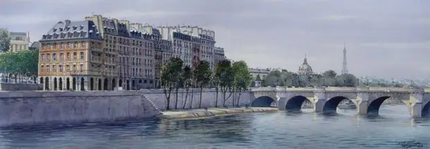 Le Pont-Neuf avant l'orage