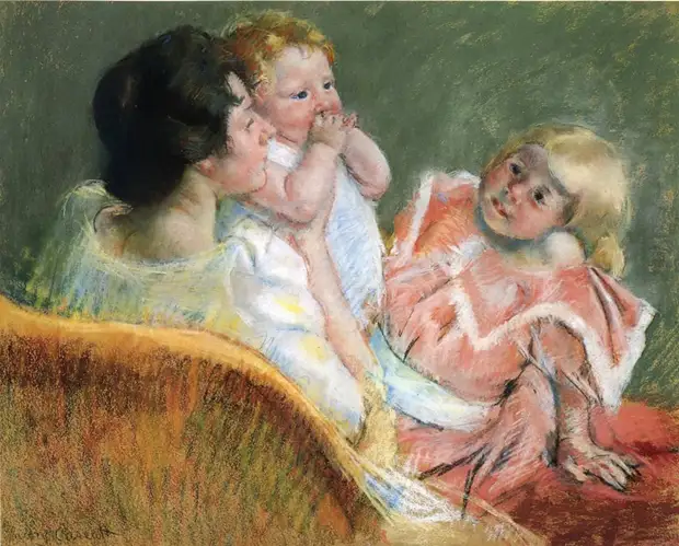 Mary Stephenson Cassett (Cassatt) ເປັນນັກແຕ້ມຮູບແລະນັກແຕ້ມຮູບປະທັບໃຈຊາວອາເມຣິກັນ.