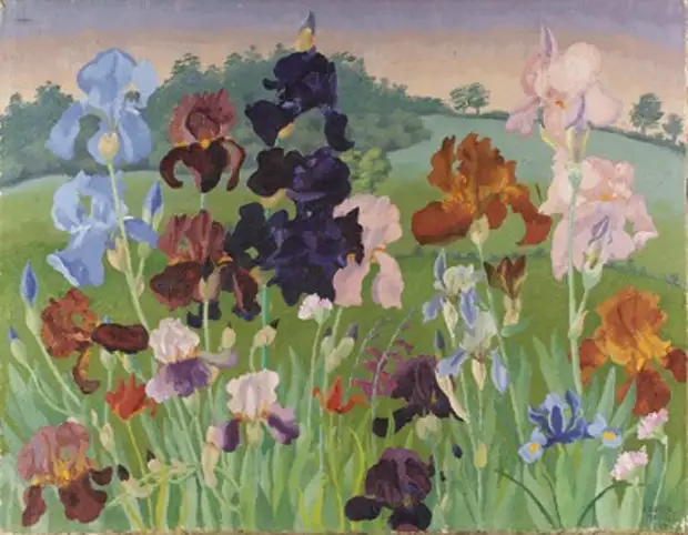 Kunstenaar Cedric Morris